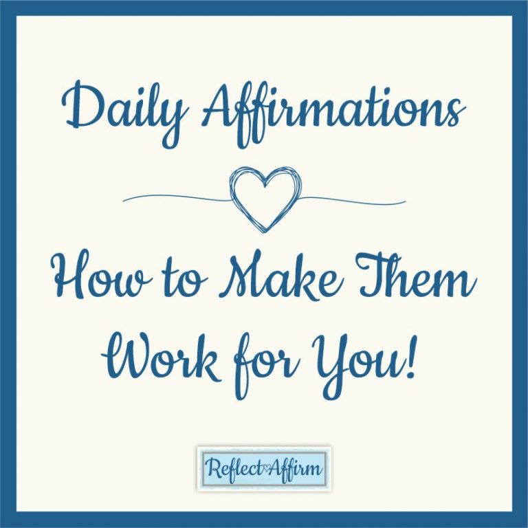 Positive Affirmations for Working Out - Reflect Affirm