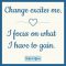 Positive Affirmations about Change - Reflect Affirm