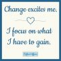 Positive Affirmations about Change - Reflect Affirm