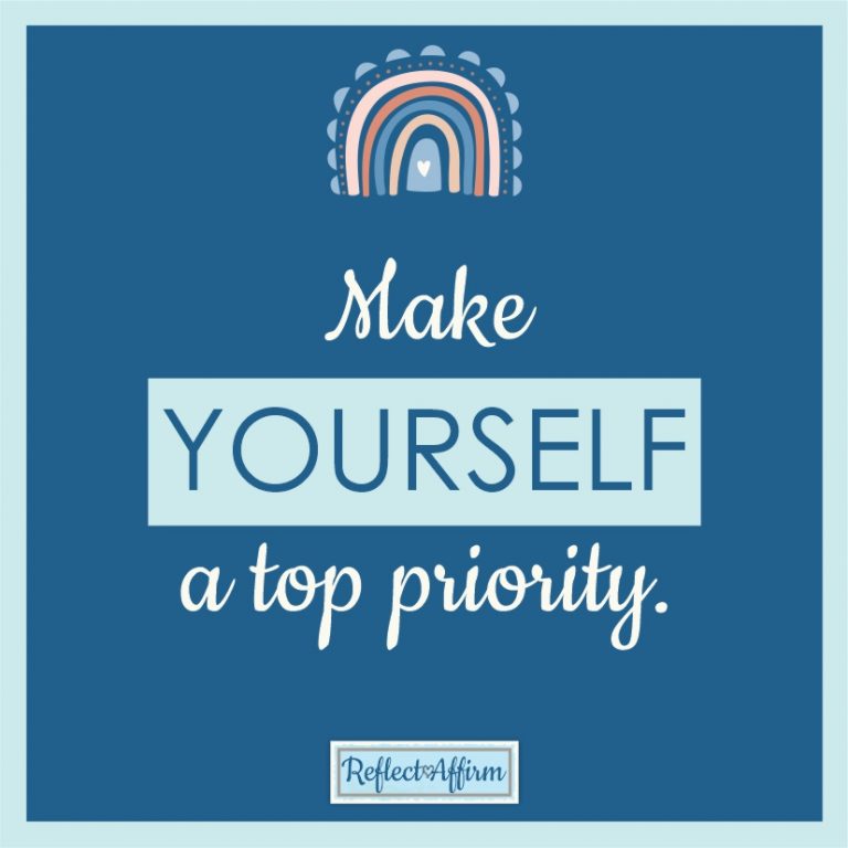 How to Build Yourself Up - Reflect Affirm