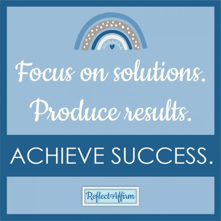 Ways to Achieve Success - Reflect Affirm