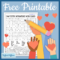 Positive Affirmation Word Search PDF Free Printable - Reflect Affirm