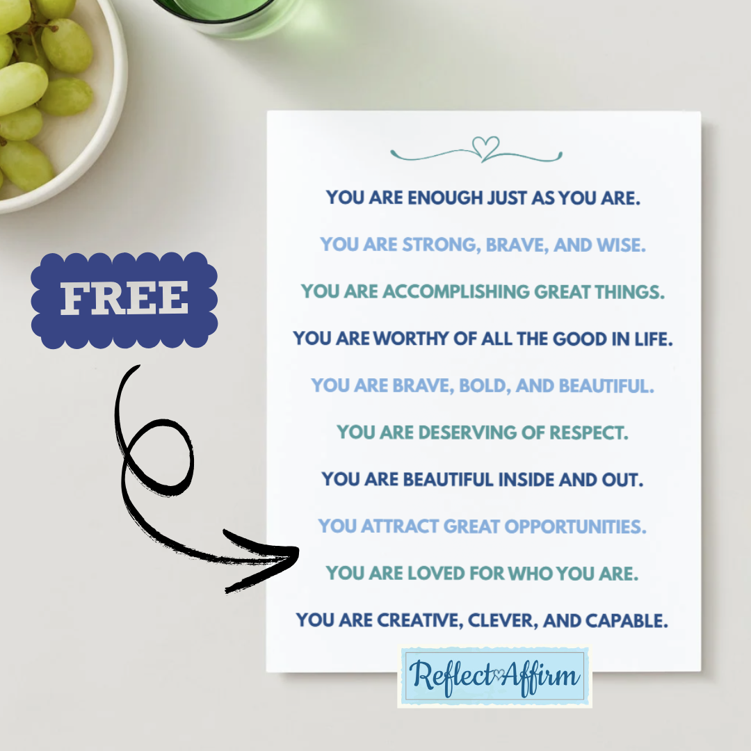 Short Positive Affirmations for Others - Reflect Affirm